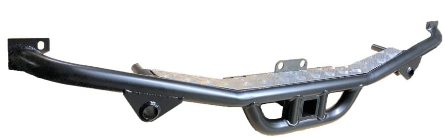 NAS TYPE STEP, (SILVER CHEQUER PLATE) ,2 INCH SQUARE, REMOVABLE TOW ...